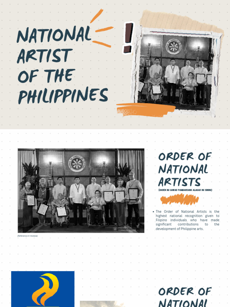 National Artists of the Philippines Overview | PDF | The Arts | Philippines