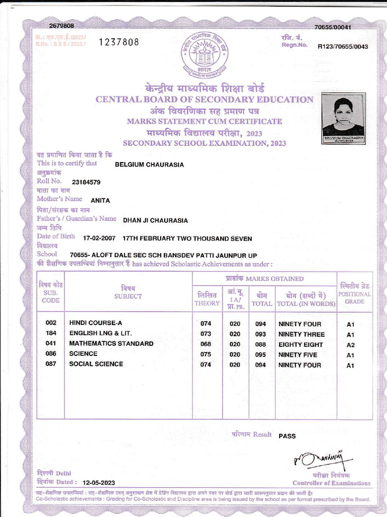 CLASSXCERTIFICATE | PDF