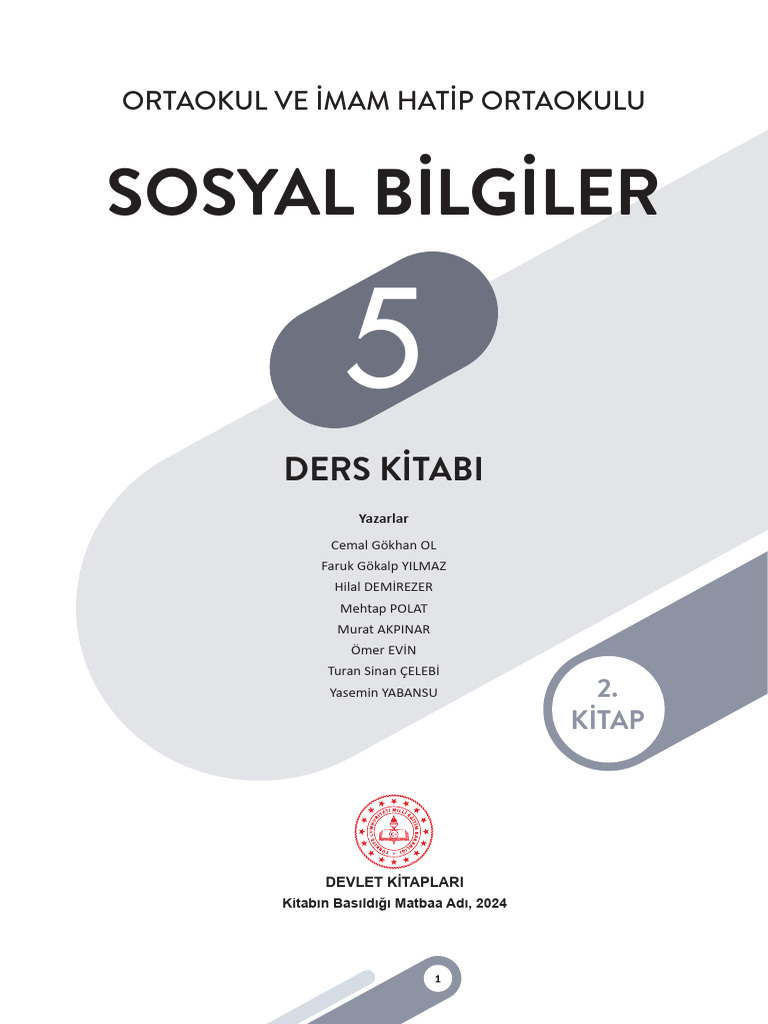 Sosyal Bilgiler 5 2 | PDF