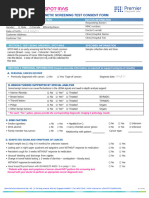 Bowel Cancer Screening Participant Form | PDF | Screening (Medicine)
