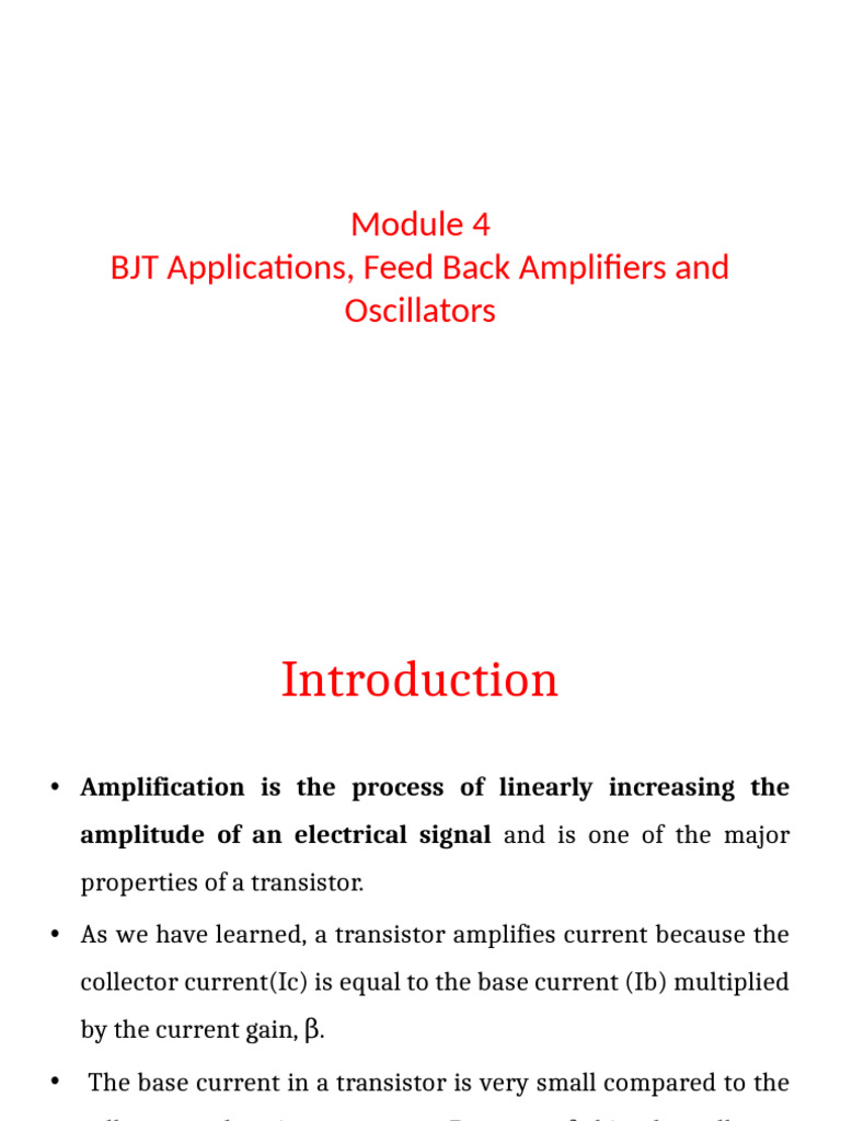 Feedback Am & Oscillators | PDF | Electronic Oscillator | Amplifier