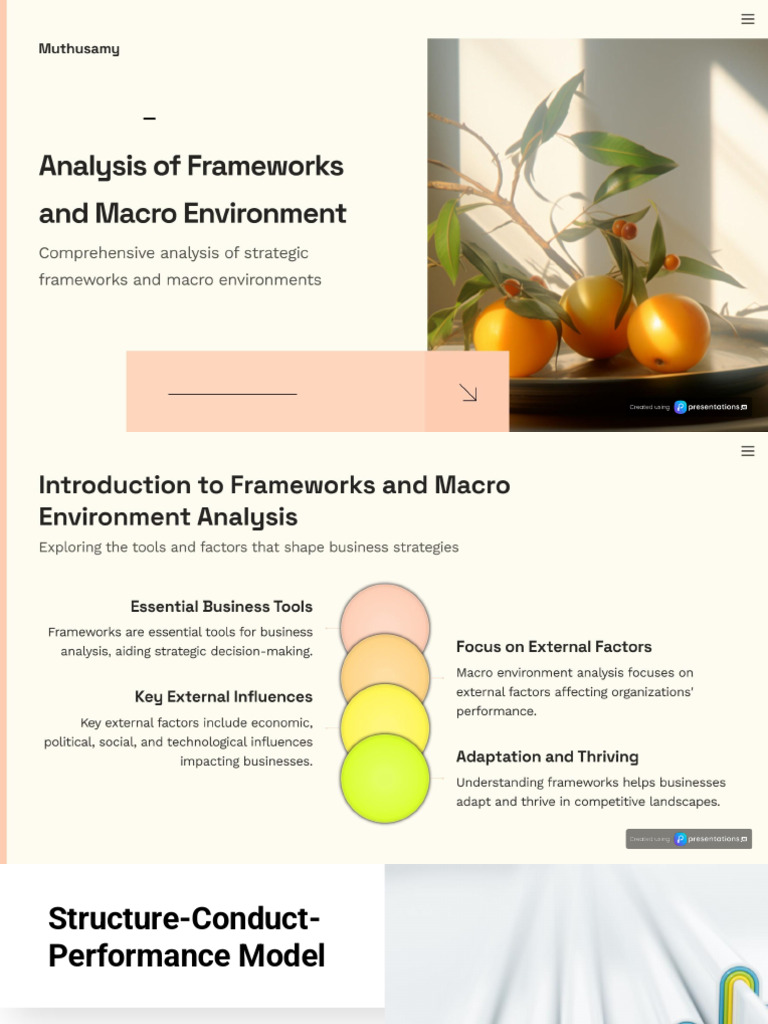 S6, Exploring Frameworks and Macro Environment Analysis | PDF | Market ...