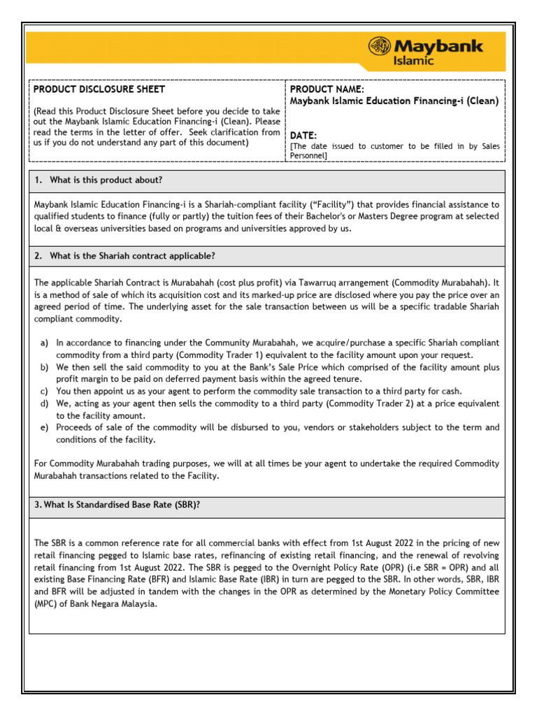 Edu Financing I - Pds | PDF | Money | Business