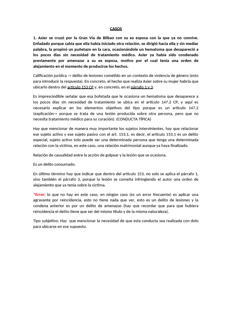 Examen Penal | PDF | Robo | Castigos
