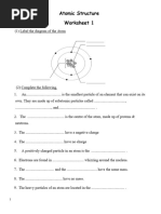 Atomic Structure (Grade 8) - Free Printable Tests and Worksheets ...