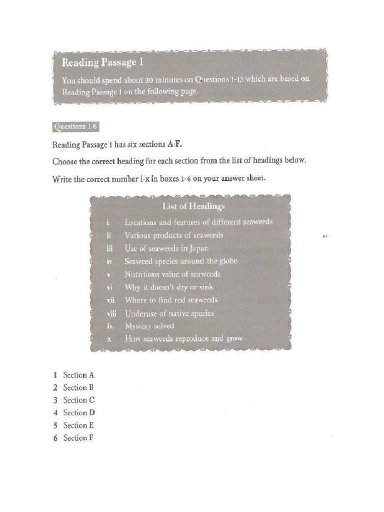 Set 1 Reading Extra | PDF