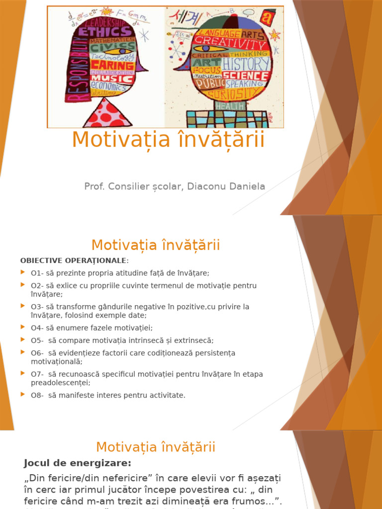 Motivatia Invatarii | PDF