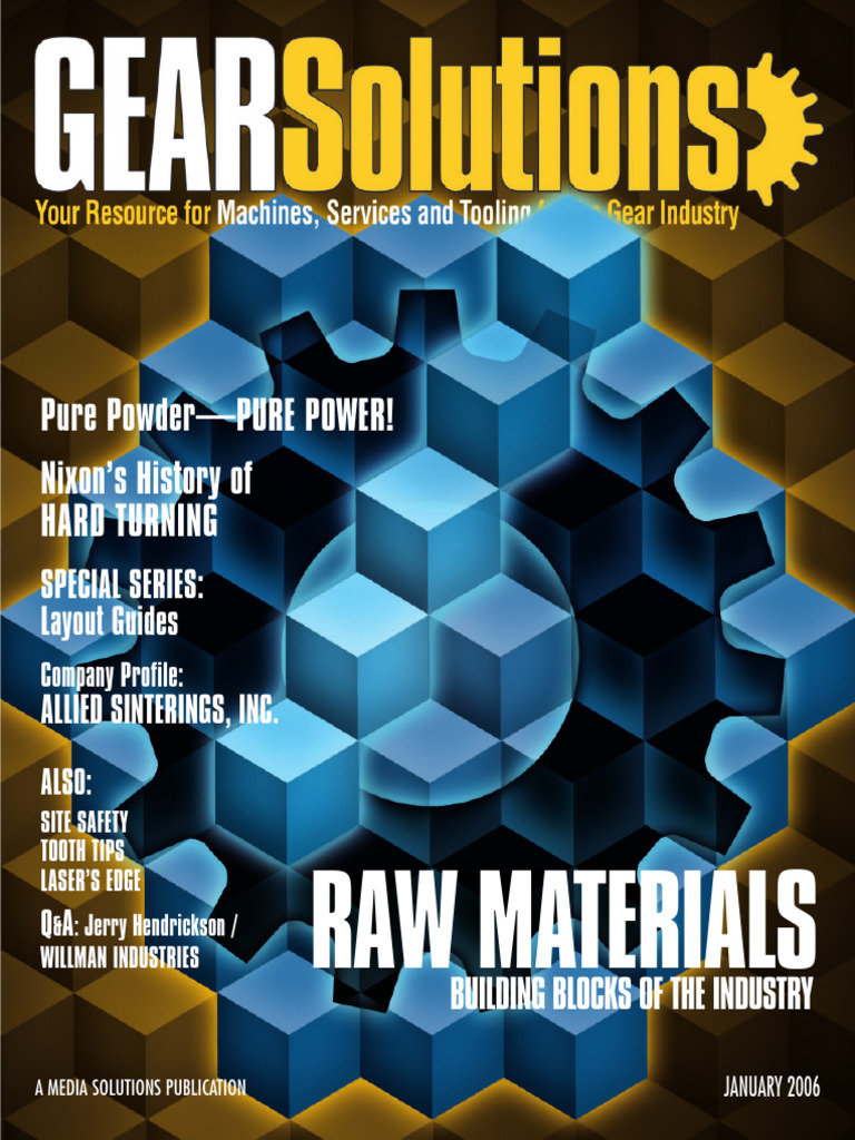 Gear Solutions: January 2006 Edition | PDF | Gear | Lockheed Martin F ...