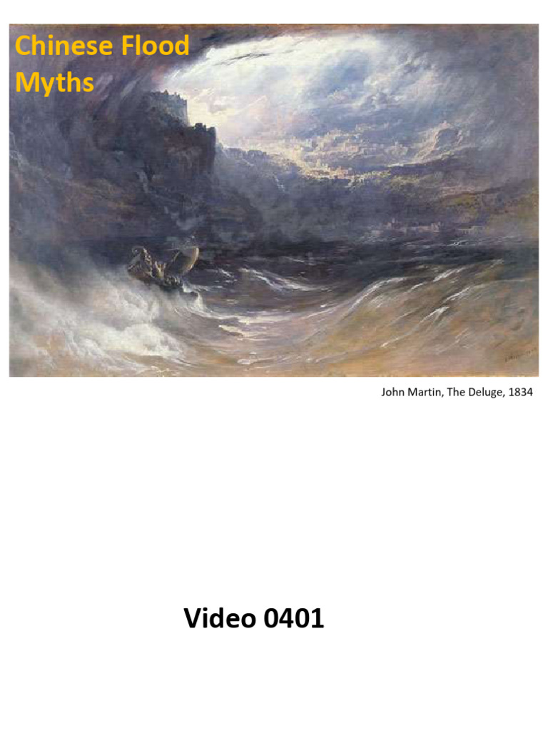 Flood Myths Across Cultures | PDF | Flood Myth