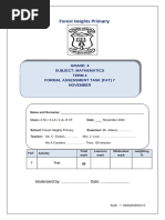 Annexure e Qms Summative Score Sheet 2 | PDF