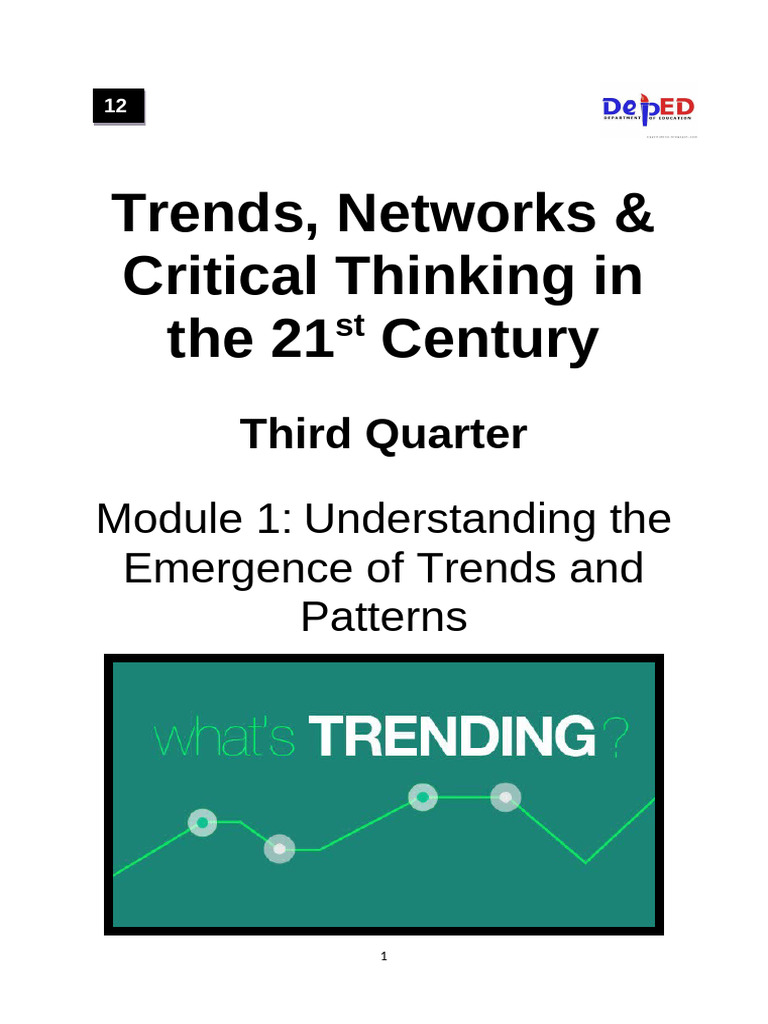 1understanding The Emergence of Trends and Patterns | PDF | Copyright