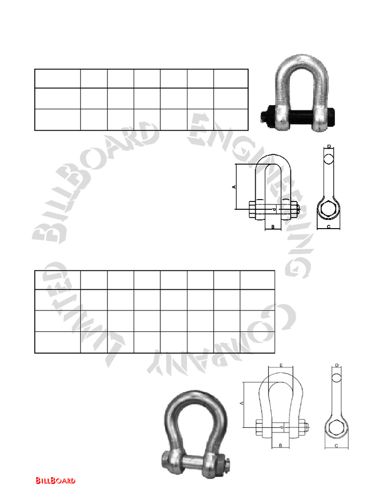 IS 2415-Chain Anchor Shackle | PDF