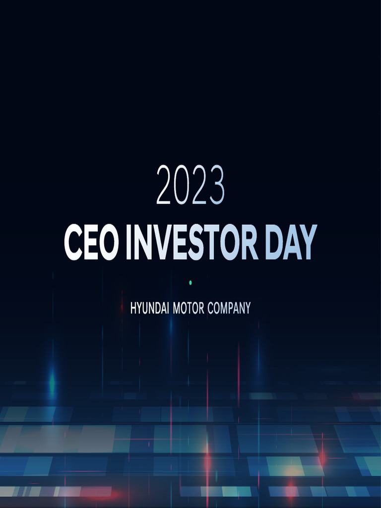 Ceo Investor Day 2023 | PDF