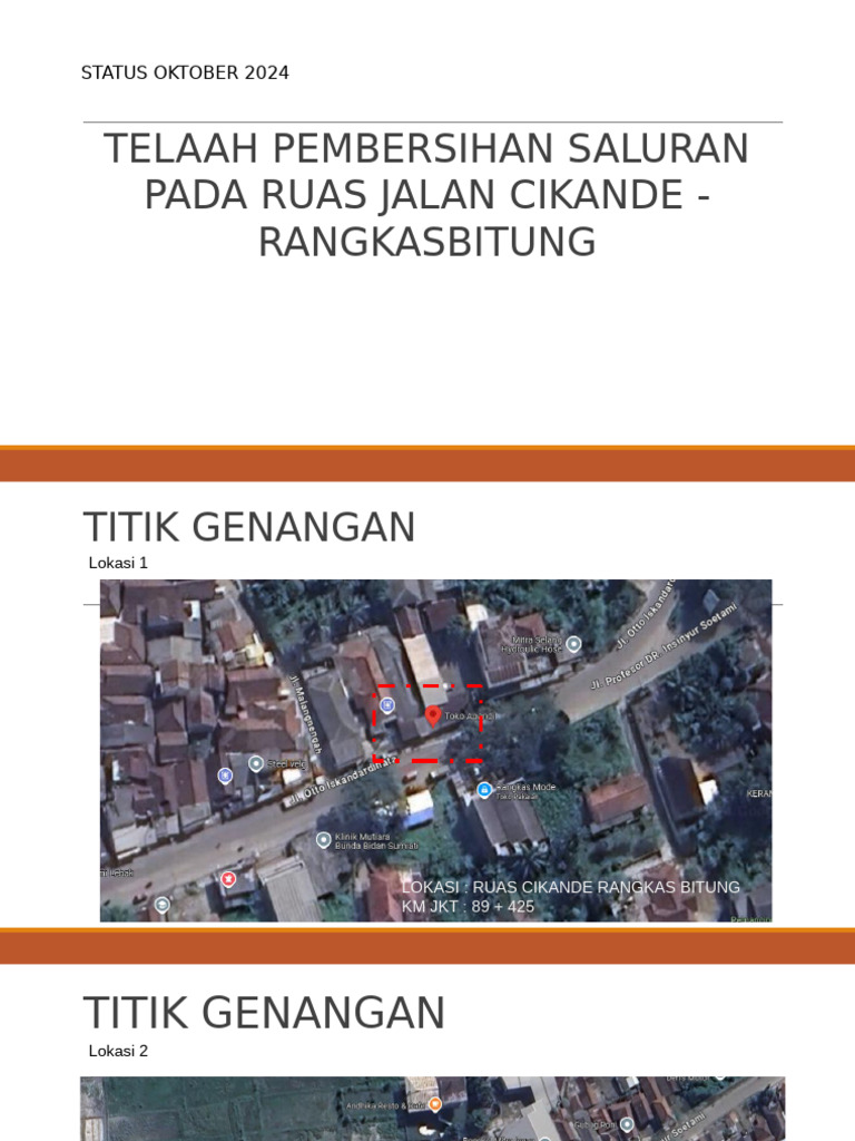 Telaah Sedimentasi Cikande Rangkas STA 26 + 100 & Sta 26 + 500 | PDF