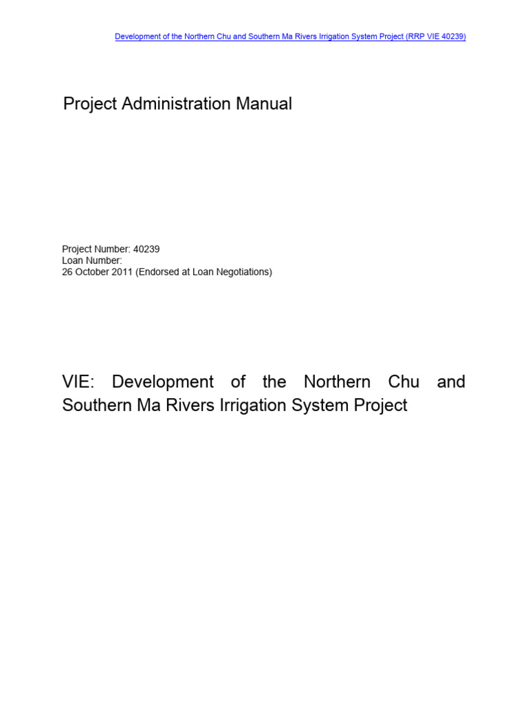 013 Vie Pam | PDF | Environmental Impact Assessment | Irrigation