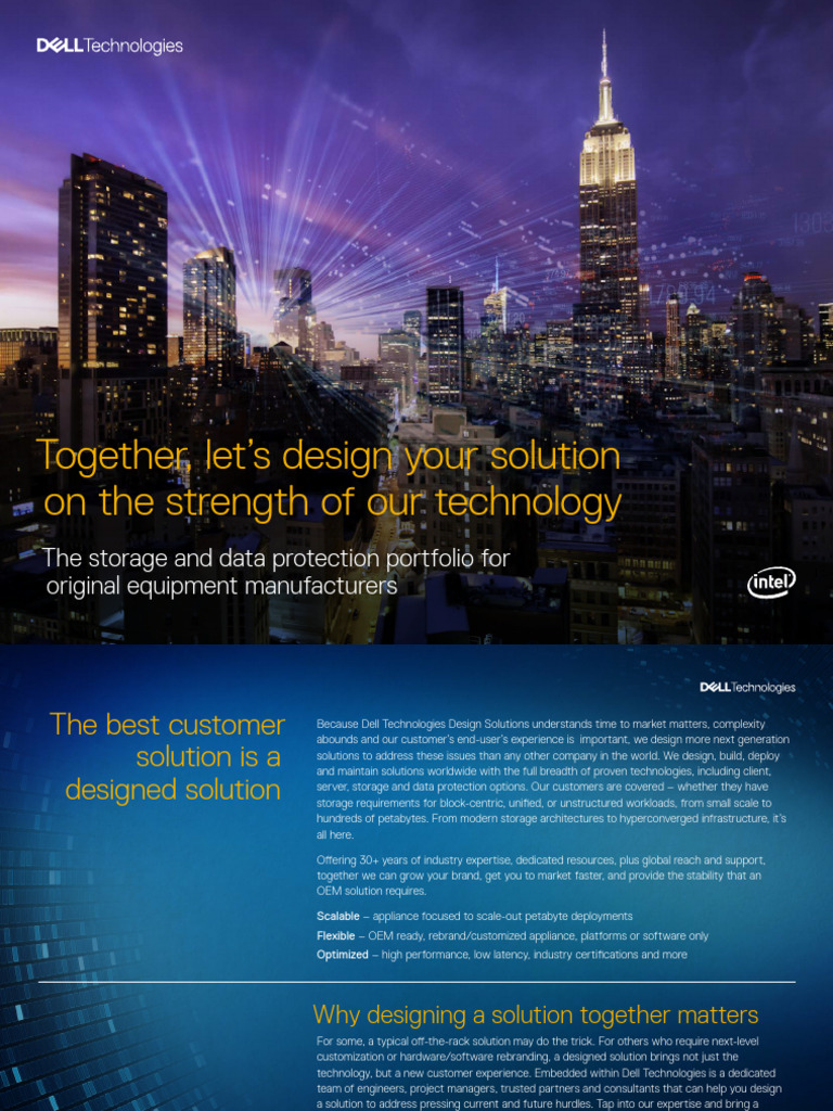 Oem Storage Brochure | PDF | Scalability | Cloud Computing