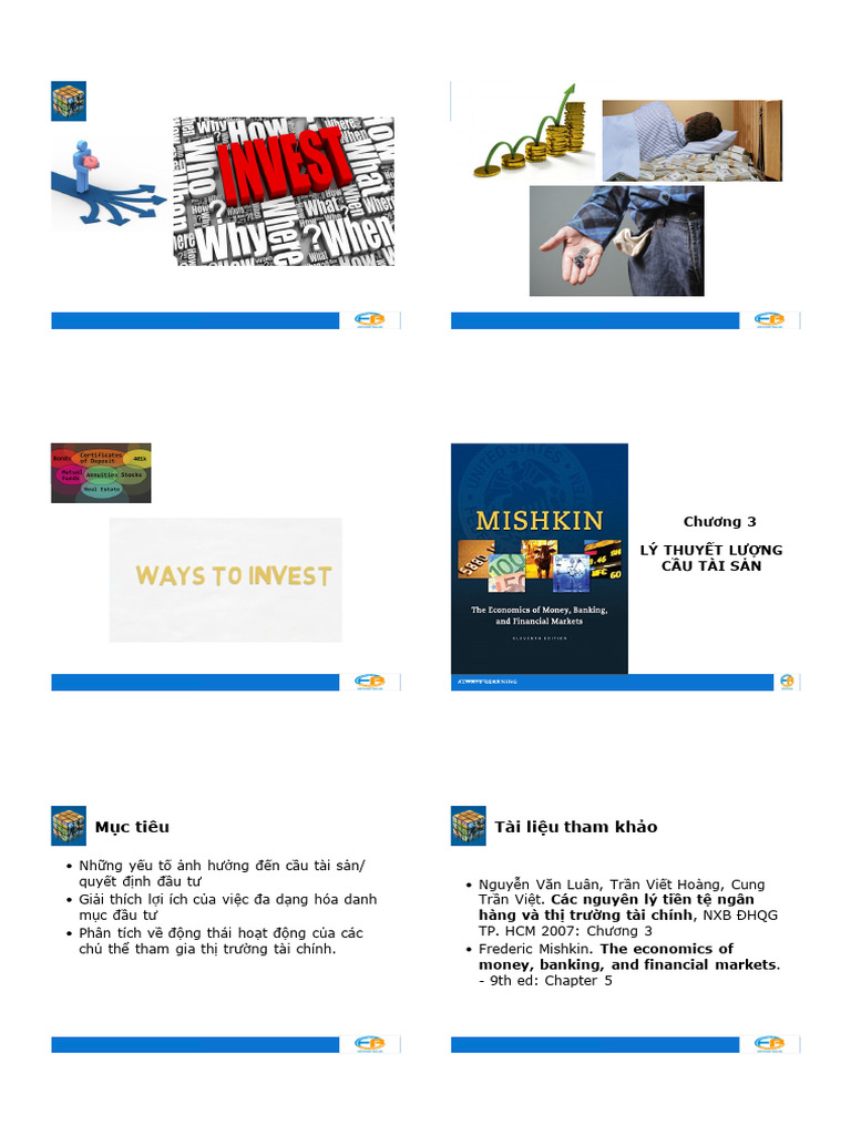 Slide Chương 5 - Lythuyet TCTT - Luong Cau Tai San - 2018 | PDF