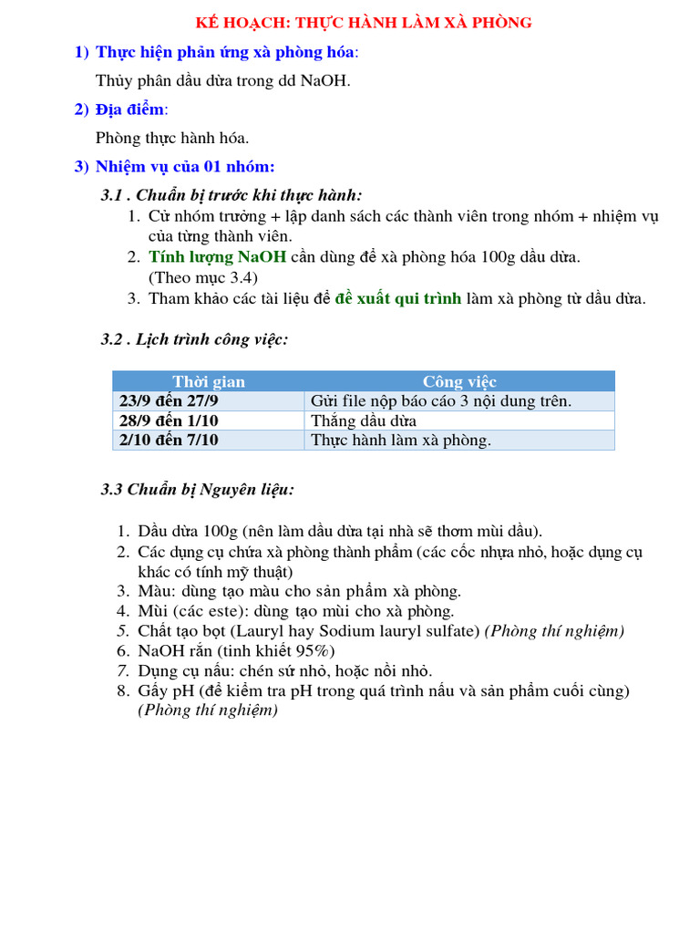 Ke Hoach Lam Xa Phong 2023 | PDF