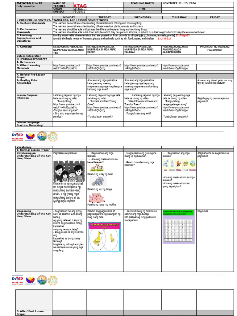 Science - Q2 - DLP - Week - 7 | PDF