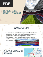Chapter 6 Stadium Roof | PDF | Stadium | Building Engineering