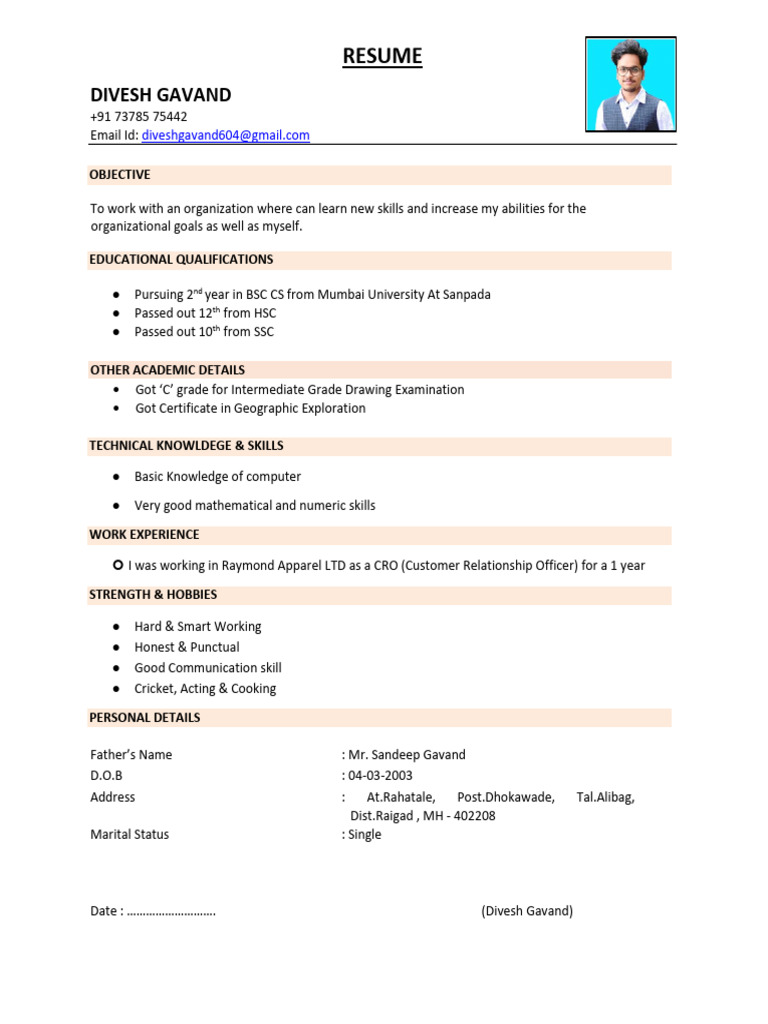 Divesh Gavand | PDF