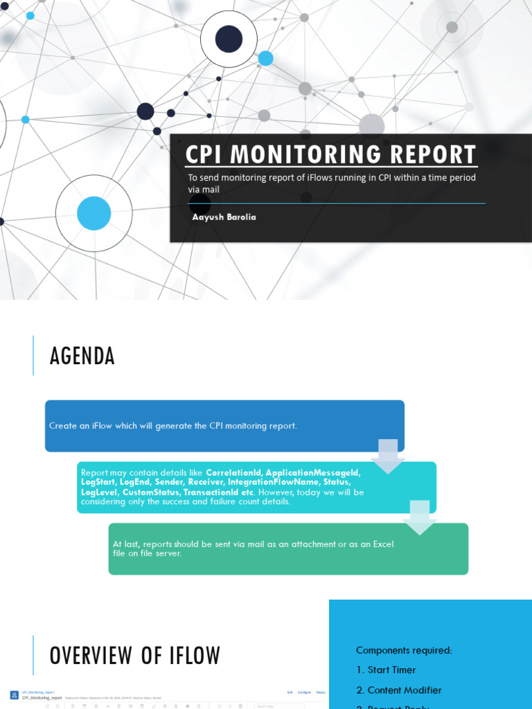 CPI Monitoring Report | PDF | Network Service | Software