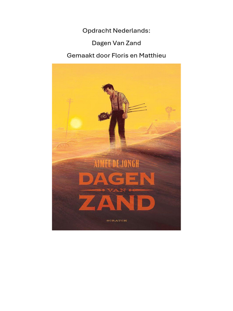 Dagen Van Zand | PDF