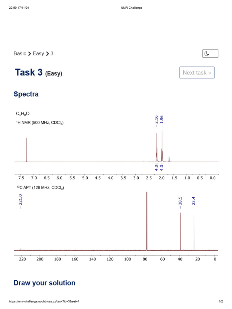 NMR Challenge-3 | PDF