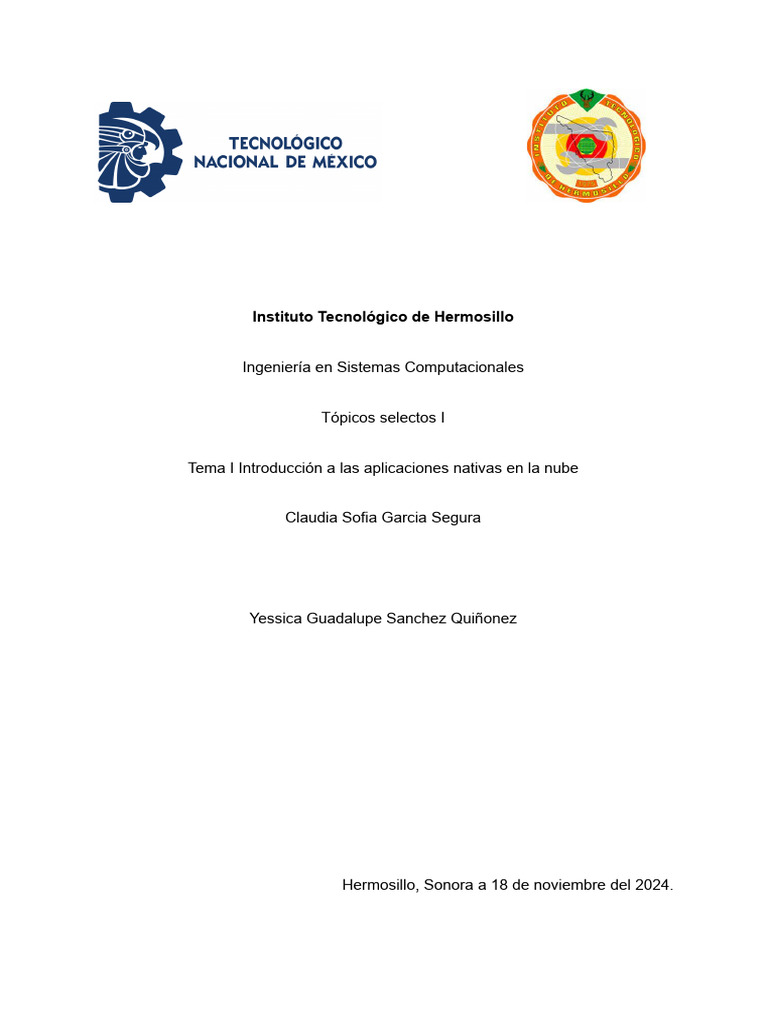 Introducción A Las Aplicaciones Nativas en La Nube | PDF | Computación ... Introducción A Las Aplicaciones Nativas en La Nube | PDF | Computación ...