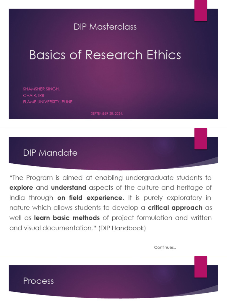 3 Research Ethics | PDF | Justice | Crime & Violence