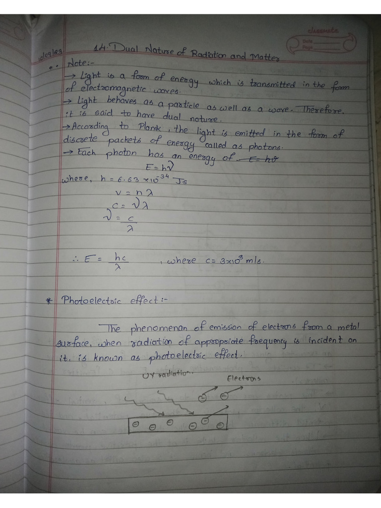 Dual Nature of Light | PDF