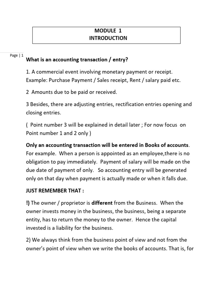 Accounting Basics for Beginners | PDF | Debits And Credits | Business ...