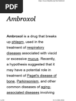 Ambrolex | PDF | Bioavailability | Pharmacokinetics