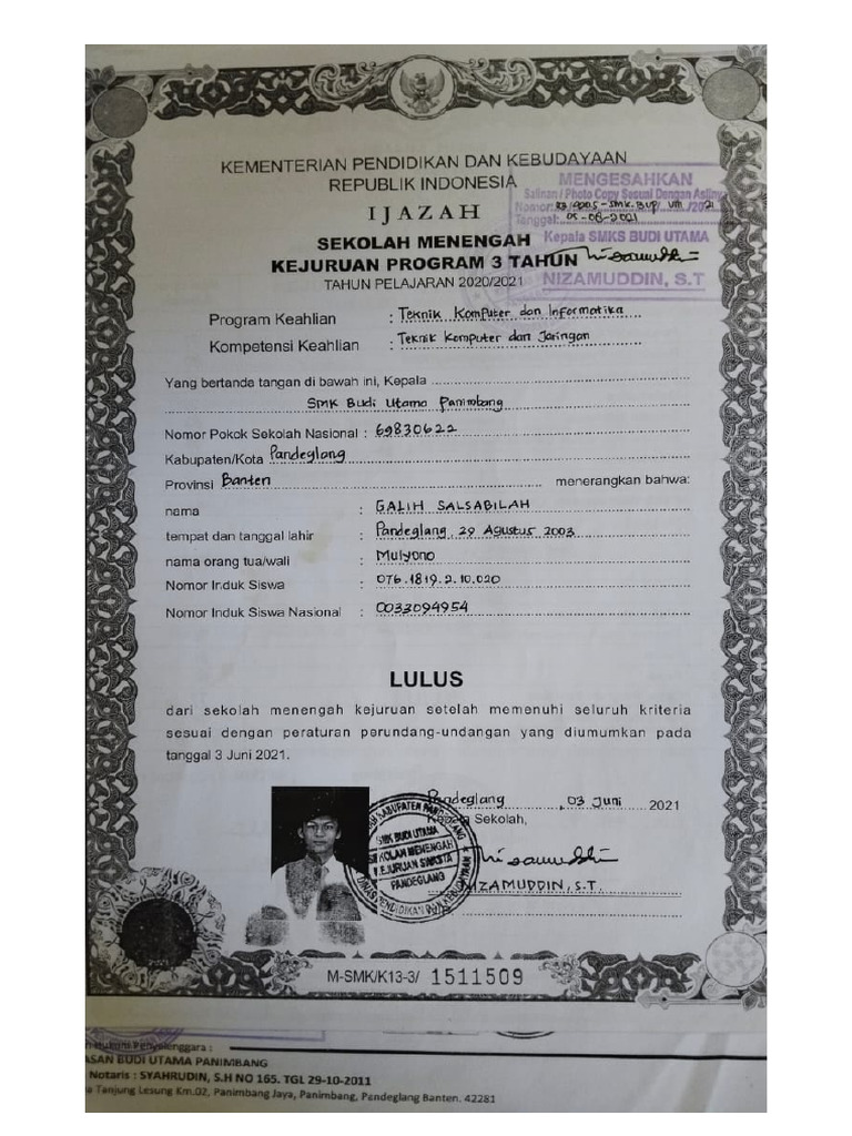 IJAZAH | PDF
