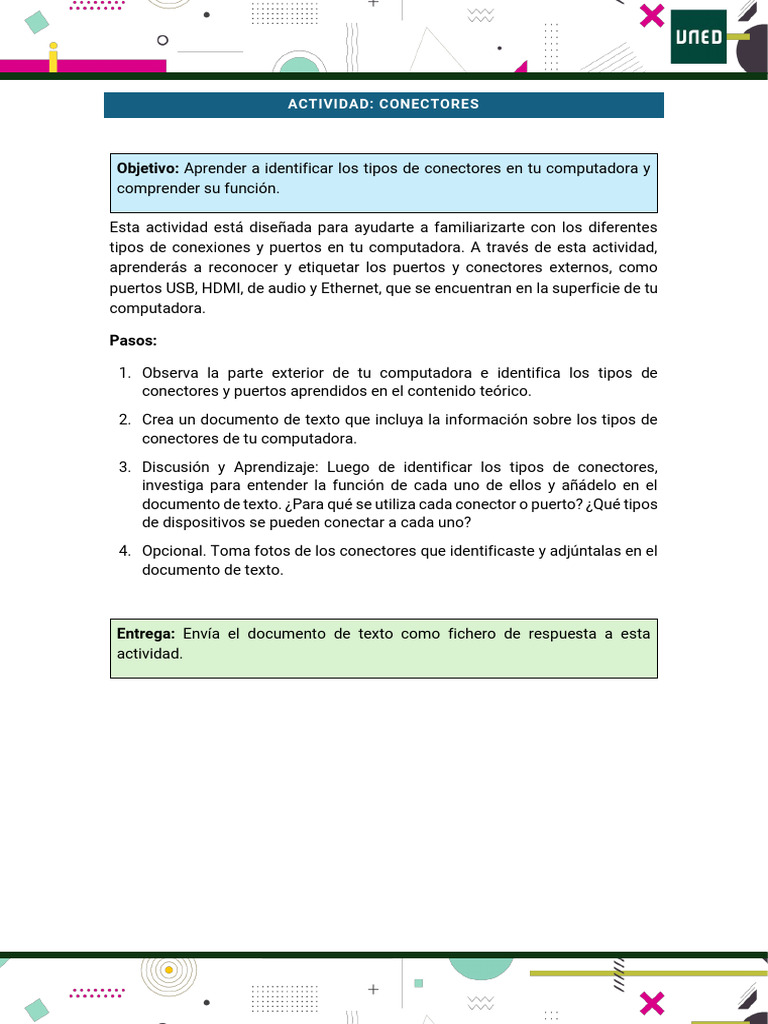 Actividad 02 - Conectores | PDF