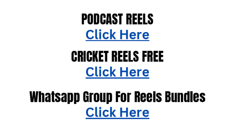 Podcast Reels | PDF