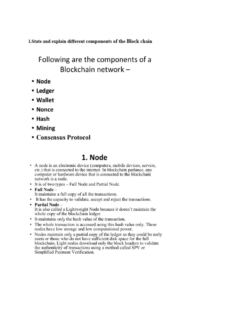 BCT Assignment No 1 Answer | PDF | Bitcoin | Computer Science
