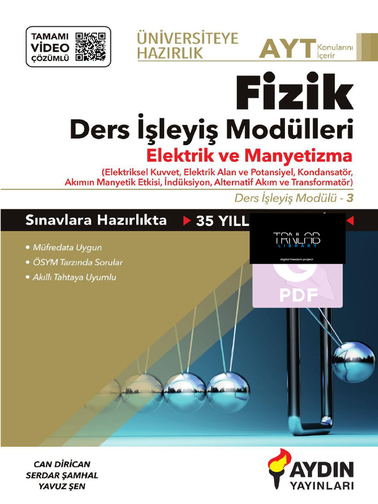 2023 Ayt Aydın Fizik Dim 3 Trnlab | PDF
