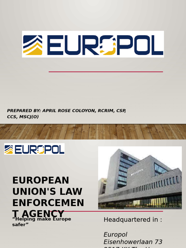 Lea Week 7 Europol 1 | PDF | Crimes | Crime & Violence