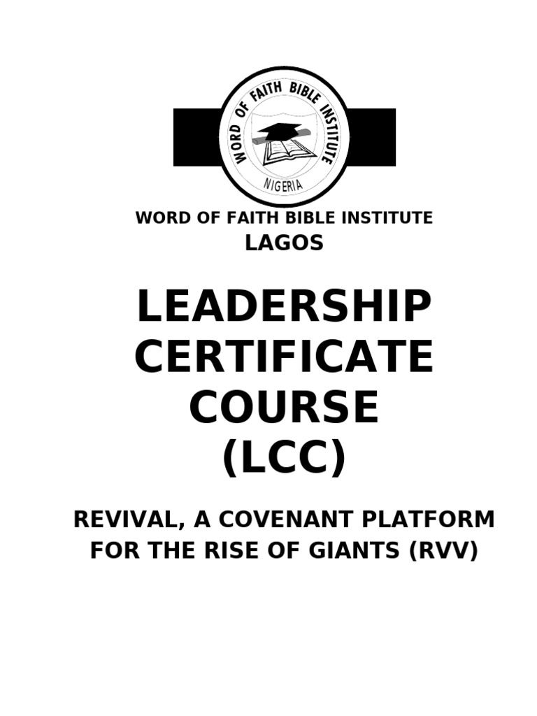Revival, Covenant Platform For The Rise of Giants (RVV) | PDF | David | God