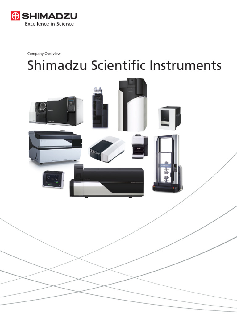 Shimadzu Overview | PDF | Liquid Chromatography–Mass Spectrometry | Gas ...