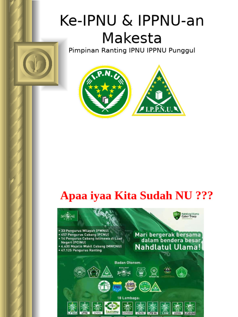 Materi Ipnu Ippnu | PDF