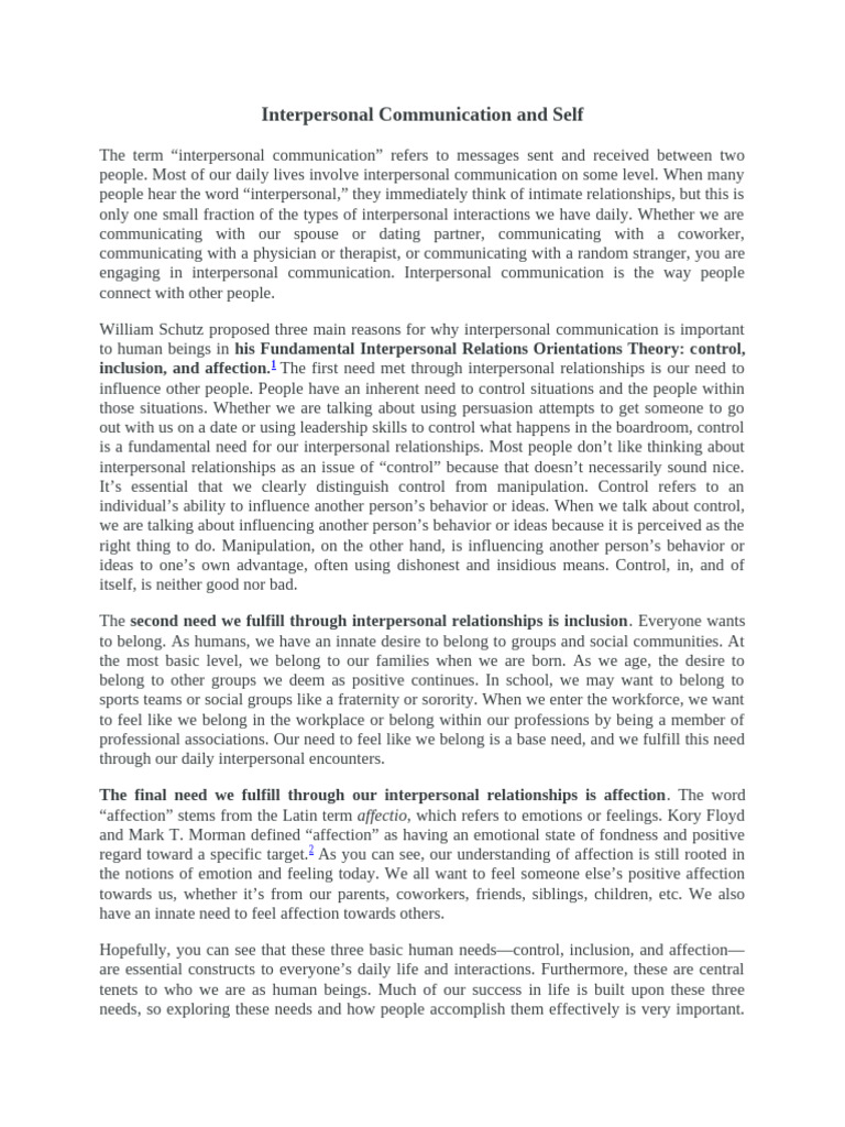 Is Improving Self-Esteem | PDF | Interpersonal Communication | Self Esteem