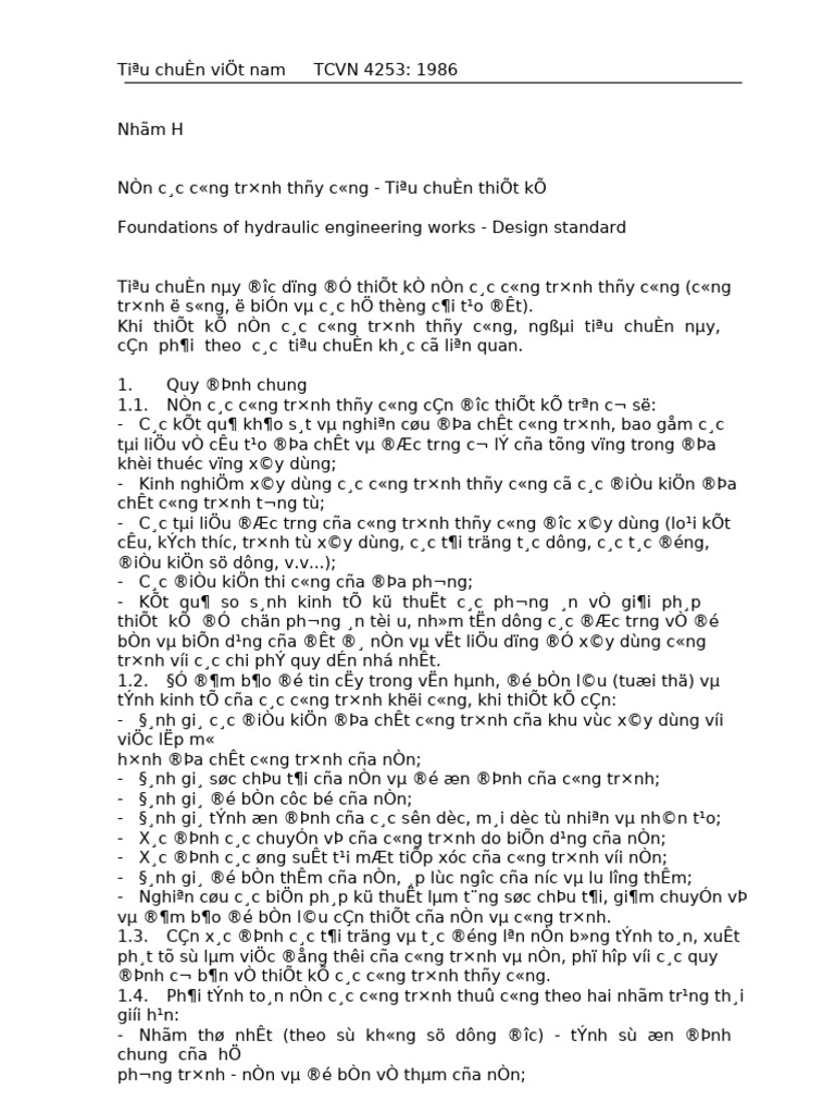 11 TCVN 4253 1986 | PDF