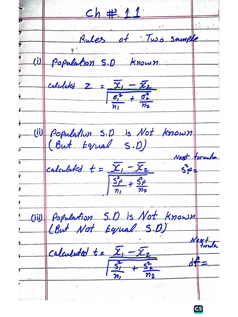 CH # 11 Rules & Questions | PDF