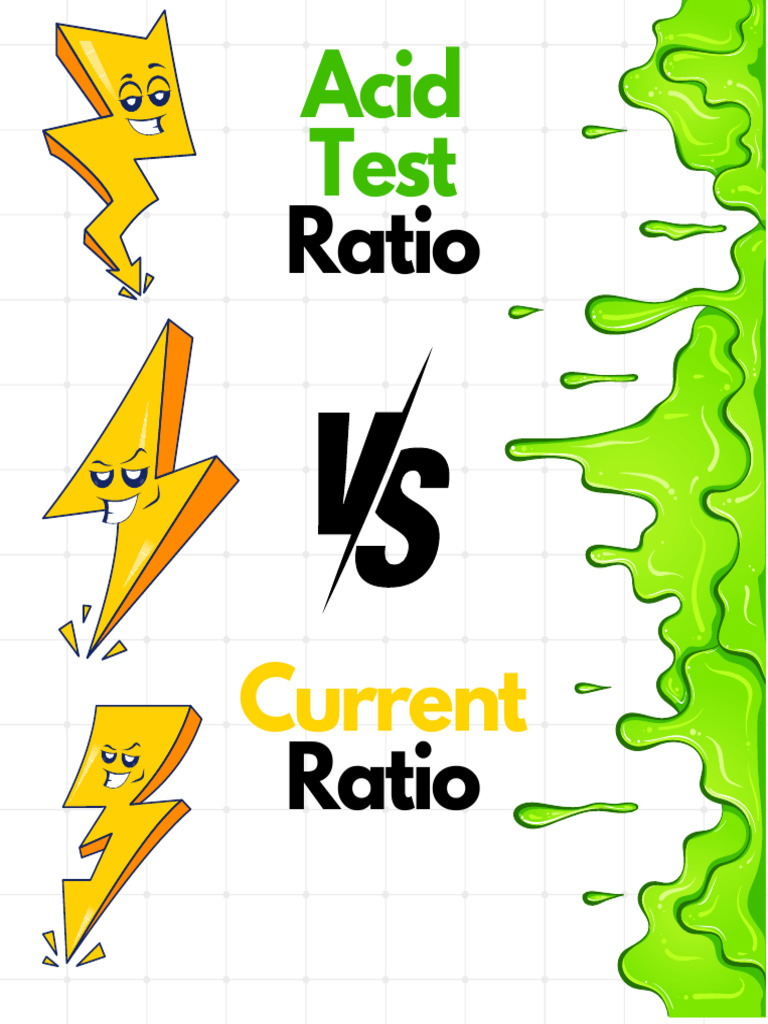 Current Ratio Vs Acid Test Ratio | PDF