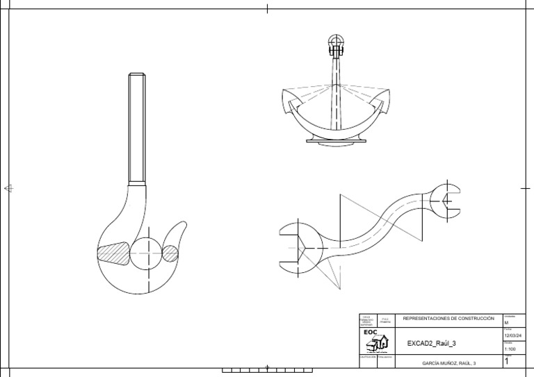 Tarea #1. Repaso de Autocad - Figuras.raúl-Presentación A2 | PDF