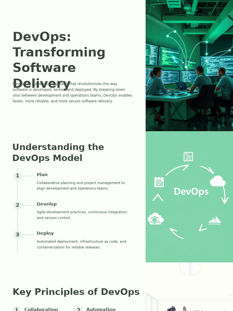 DevOps: Enhancing Software Delivery | PDF | Automation | Agile Software Development