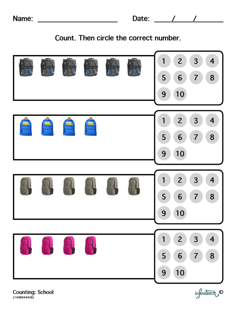 Counting Practice for Kids | PDF