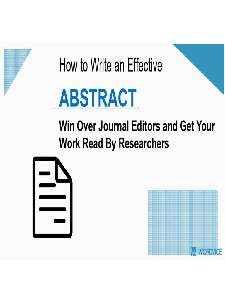Writing Effective Abstracts Guide | PDF | Abstract (Summary) | Rabies